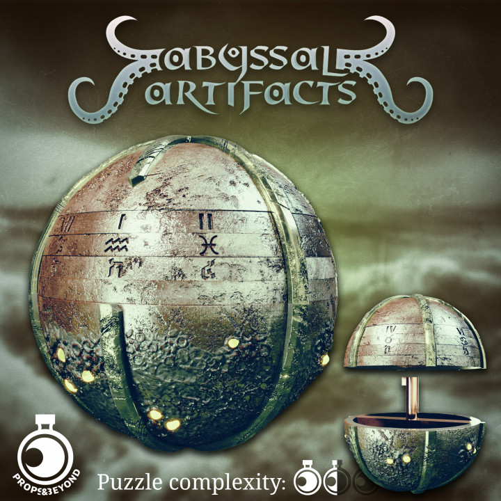 3D Printable Abyssal Artifacts - Full Collection by Props&Beyond