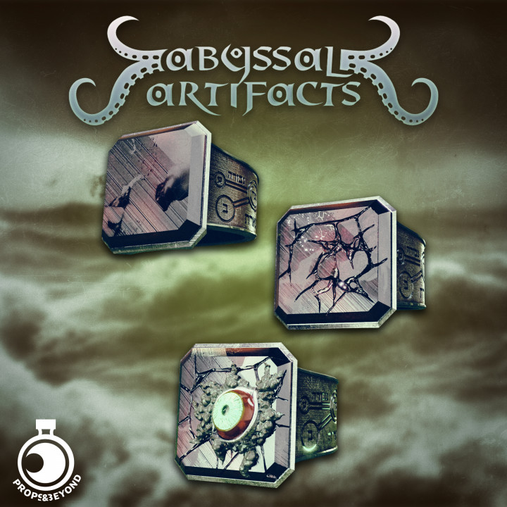 3D Printable Abyssal Artifacts - Full Collection by Props&Beyond