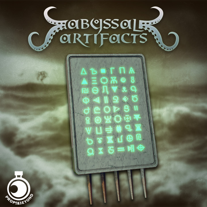 3D Printable Abyssal Artifacts - Full Collection by Props&Beyond
