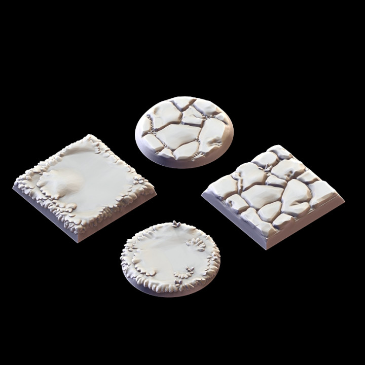 3D Printable Rocks and Grassland Bases (Early Access) by Philip Sin's ...