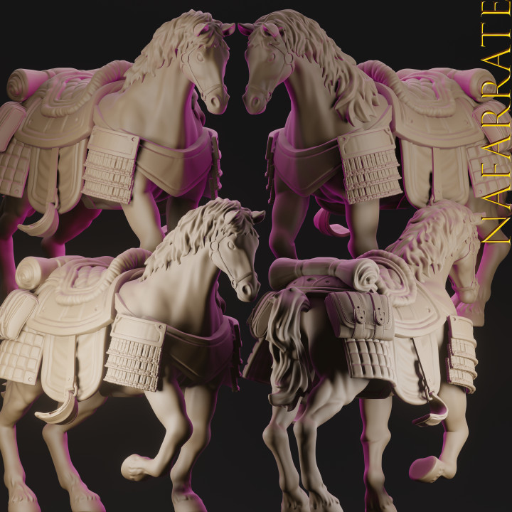 3D Printable Horse by Nafarrate Designs