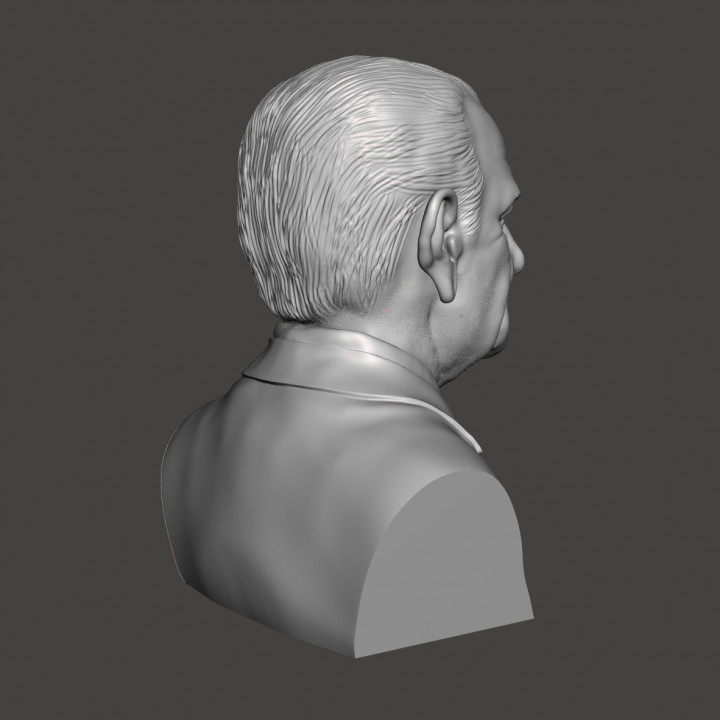 3D Printable Lyndon B. Johnson - High-Quality STL File for 3D Printing ...