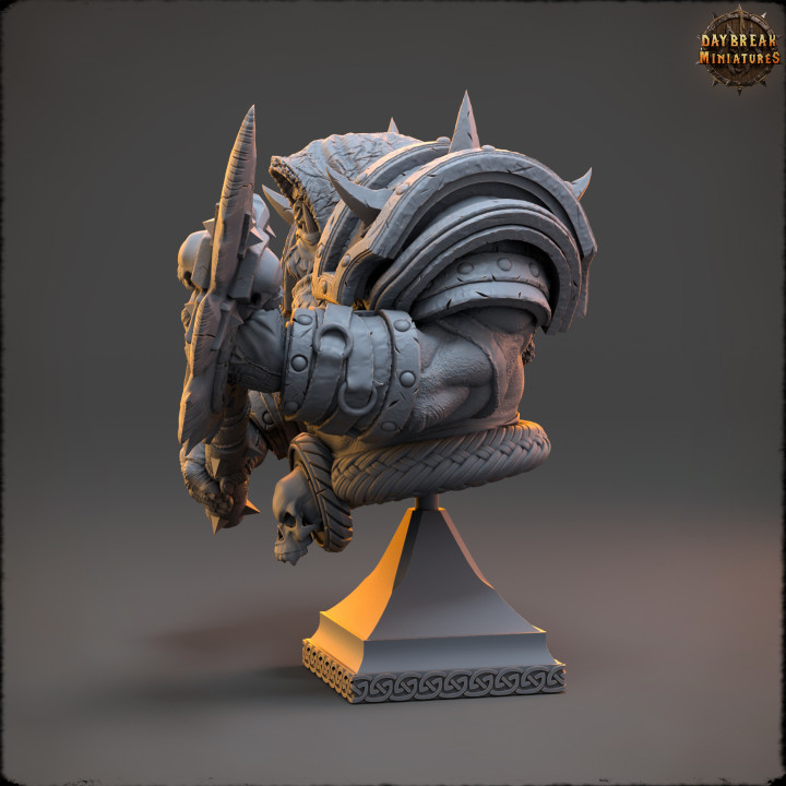 3D Printable Skidz Hood - BUST by Daybreak Miniatures