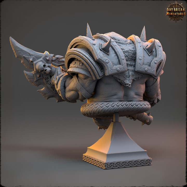 3D Printable Skidz Hood - BUST by Daybreak Miniatures