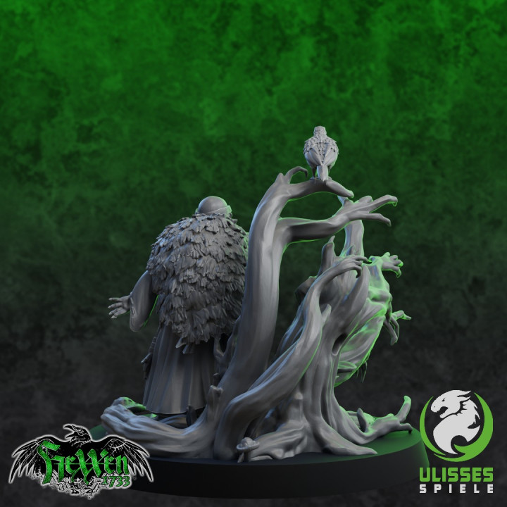 3D Printable HeXXen 1733 - Wood Hag / Waldhexe by Ulisses Spiele