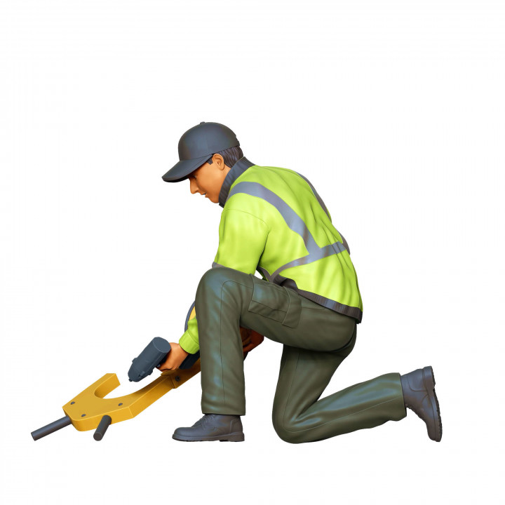 3D Printable N5 Traffic Police lock wheel clamp by 3DP Miniatures