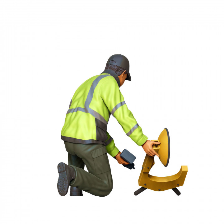 3D Printable N5 Traffic Police lock wheel clamp by 3DP Miniatures