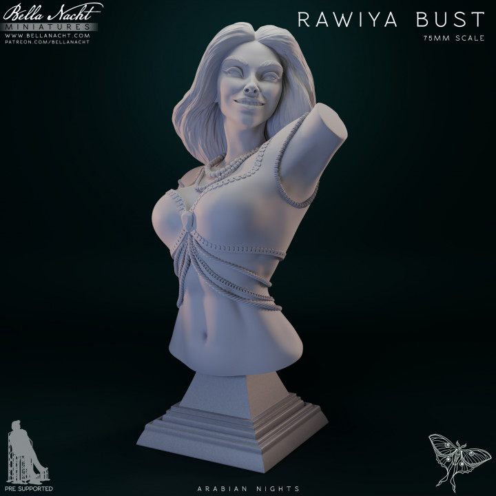 3D Printable Rewards #43 | Rawiya by Bella Nacht Minis