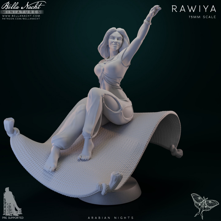 3D Printable Rewards #43 | Rawiya by Bella Nacht Minis