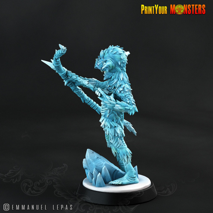 3D Printable ICE GOBLIN BOW 2 by PrintYourMonsters