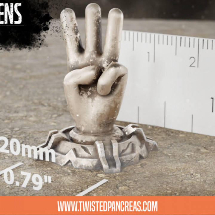 3D Printable More than 75 Handy Tokens! by Twistedpancreas Games