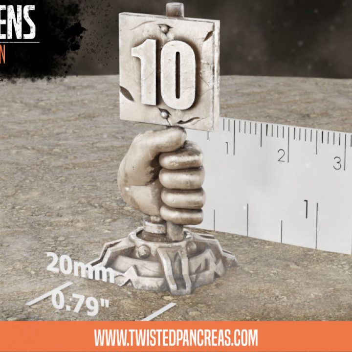 3D Printable More than 75 Handy Tokens! by Twistedpancreas Games