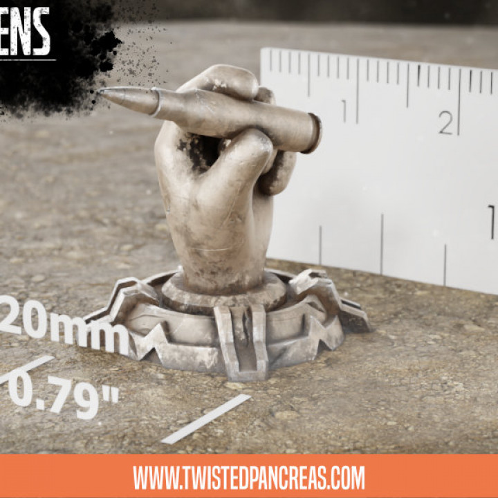 3D Printable More than 75 Handy Tokens! by Twistedpancreas Games