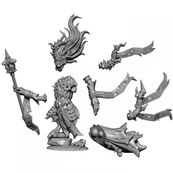 3D Printable Chaos demon by MOMminiatures