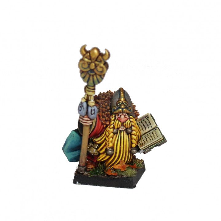 3D Printable Runesmith 1 by MOMminiatures