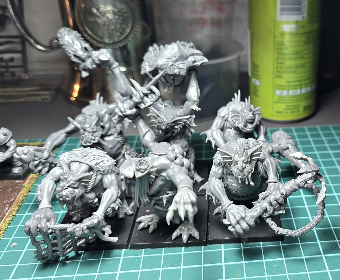 3D Printable Swamp Trolls multi-part regiment by Avatars of War