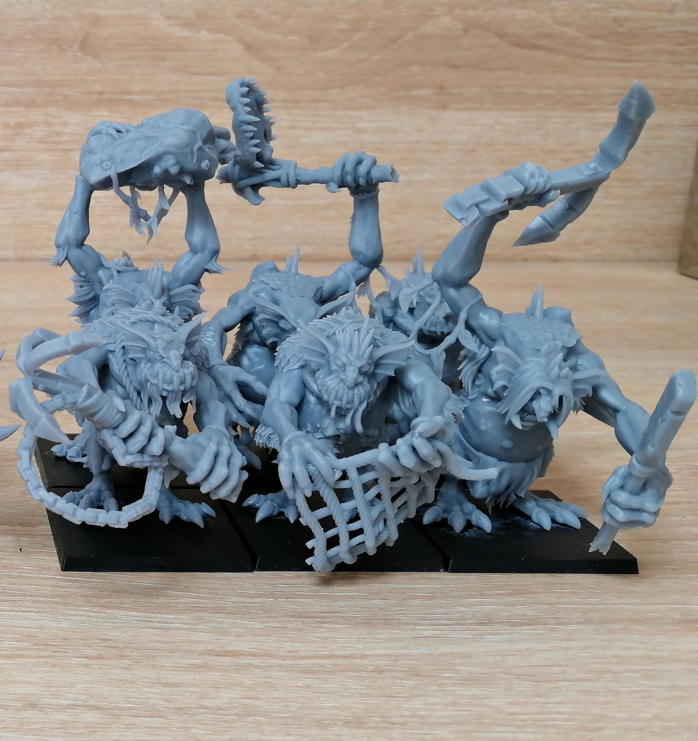 3D Printable Swamp Trolls multi-part regiment by Avatars of War