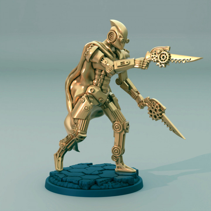 3D Printable Clockwork Automata Vol. 2 – Steampunk Construct Miniature ...