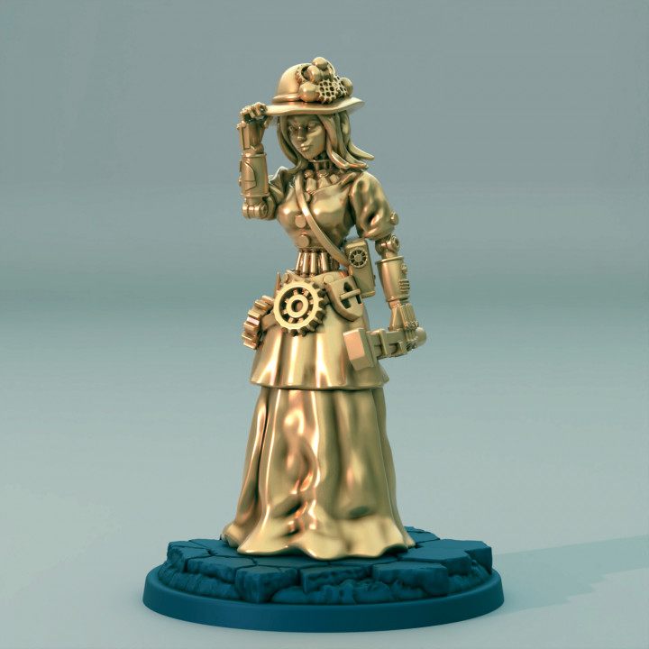 3D Printable Clockwork Automata Vol. 2 – Steampunk Construct Miniature ...