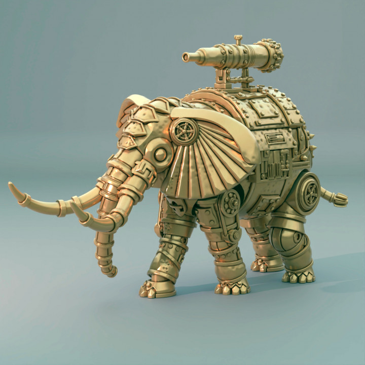 3D Printable Clockwork Automata Vol. 2 – Steampunk Construct Miniature ...