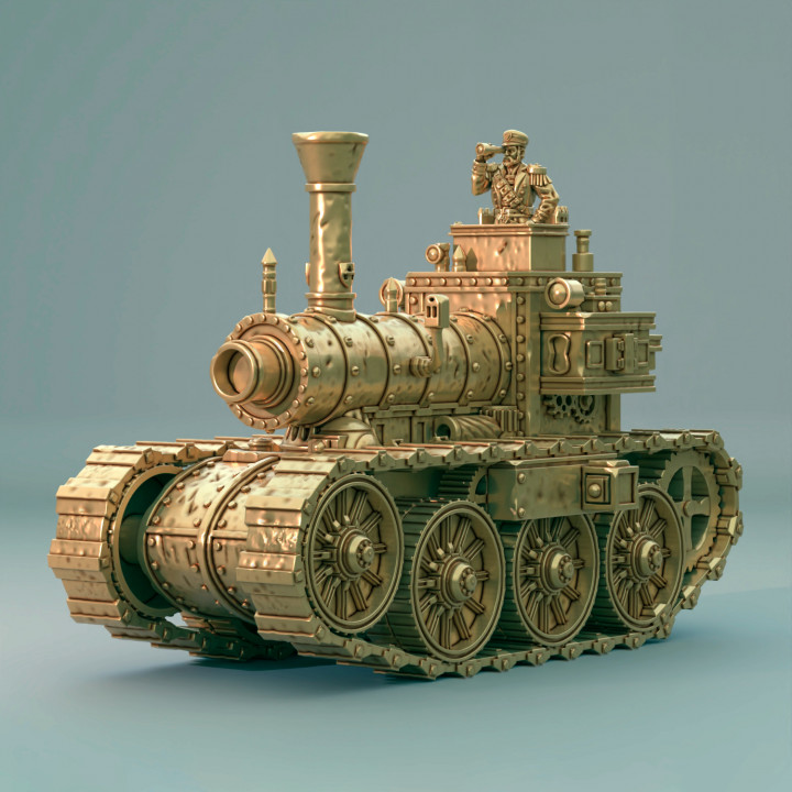 3D Printable Clockwork Automata Vol. 2 – Steampunk Construct Miniature ...