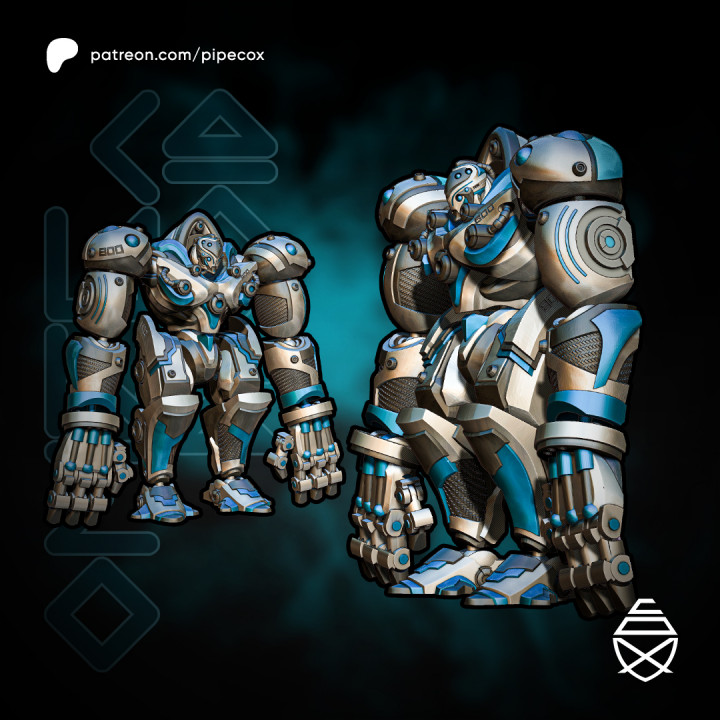 3D Printable Omega///Droid by PipeCox