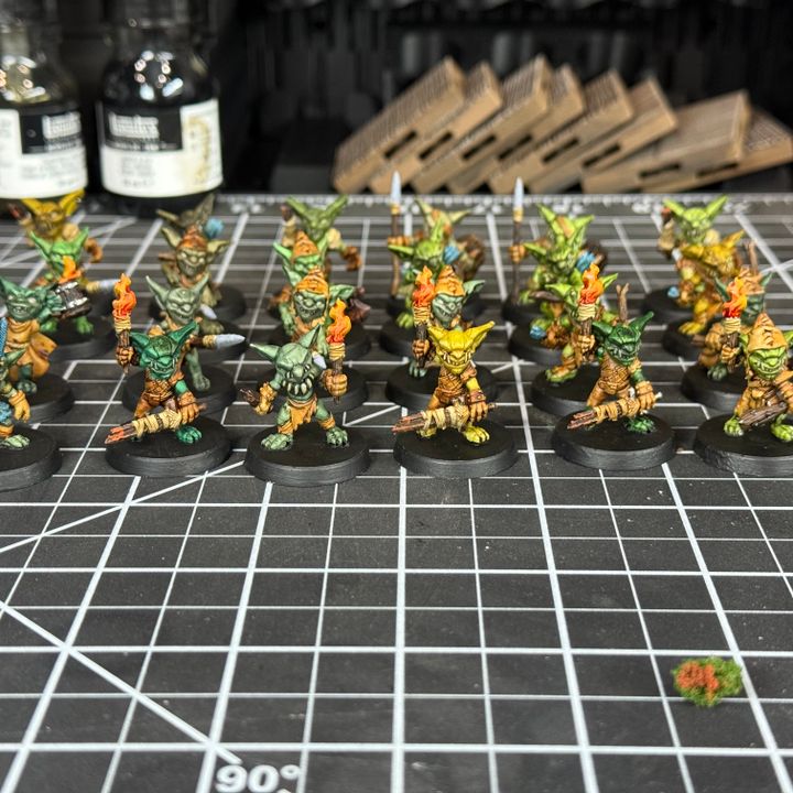 3D Print of Goblins - Goblin Mega Bundle (Melee Goblins, Archer Goblins ...