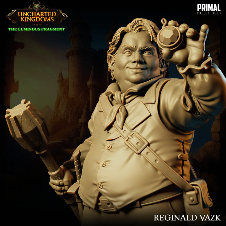 3D Printable Halfling / Rogue - Reginald Vazk - March 2024 - Uncharted ...