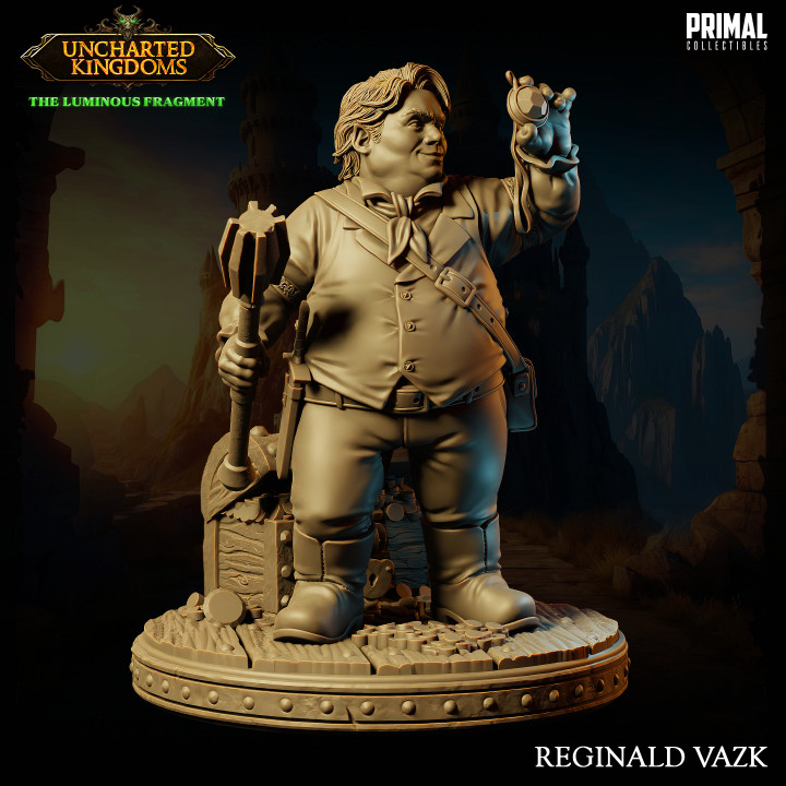3D Printable Halfling / Rogue - Reginald Vazk - March 2024 - Uncharted ...