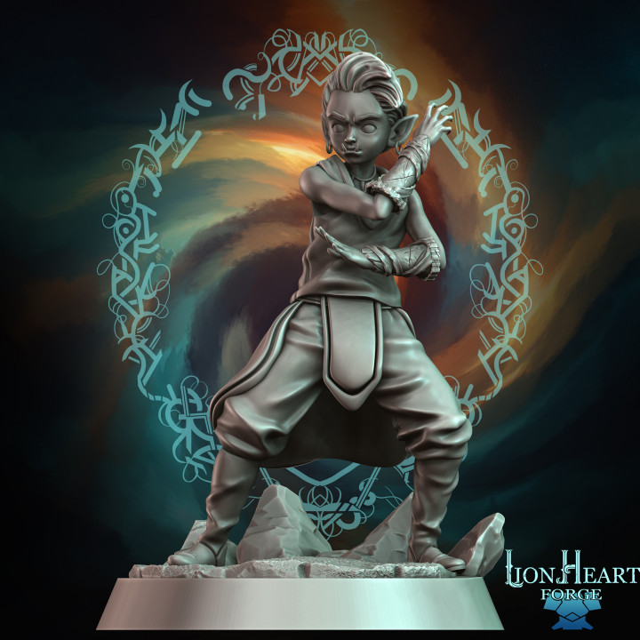 3D Printable Orc Kid by Lion Heart Forge
