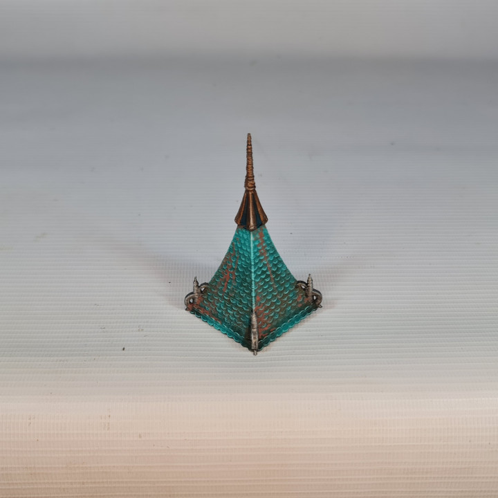 3D Printable Styx Bridge - Medieval Town Set by Adrian