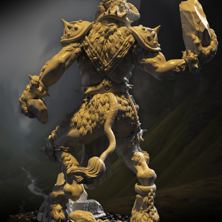 3D Printable The revenge of the horned beasts by DDF Models and Miniatures