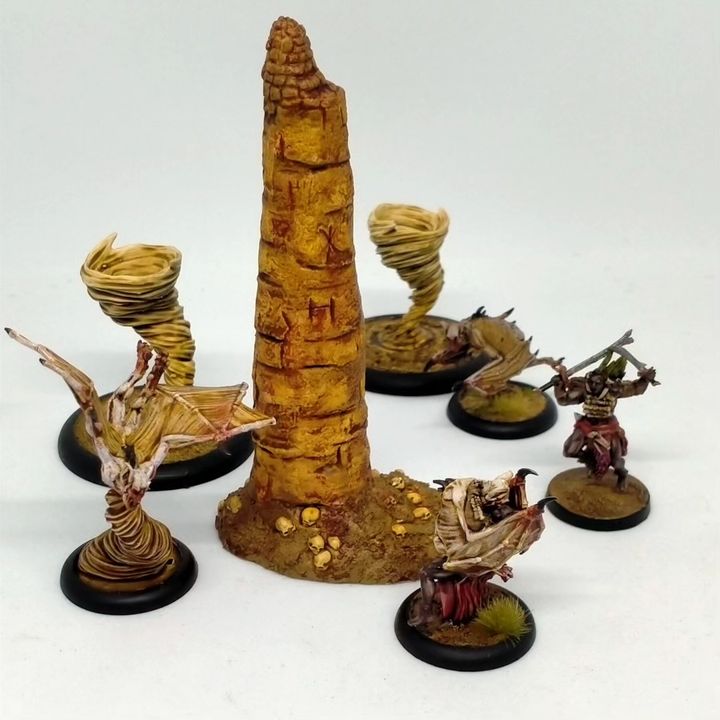 3D Printable Terrain 08: Crumbling Sandstone Monolith (Dust Devil ...