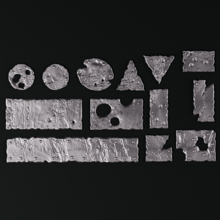 3D Printable Metal Signs & Plates by Arctanis Games