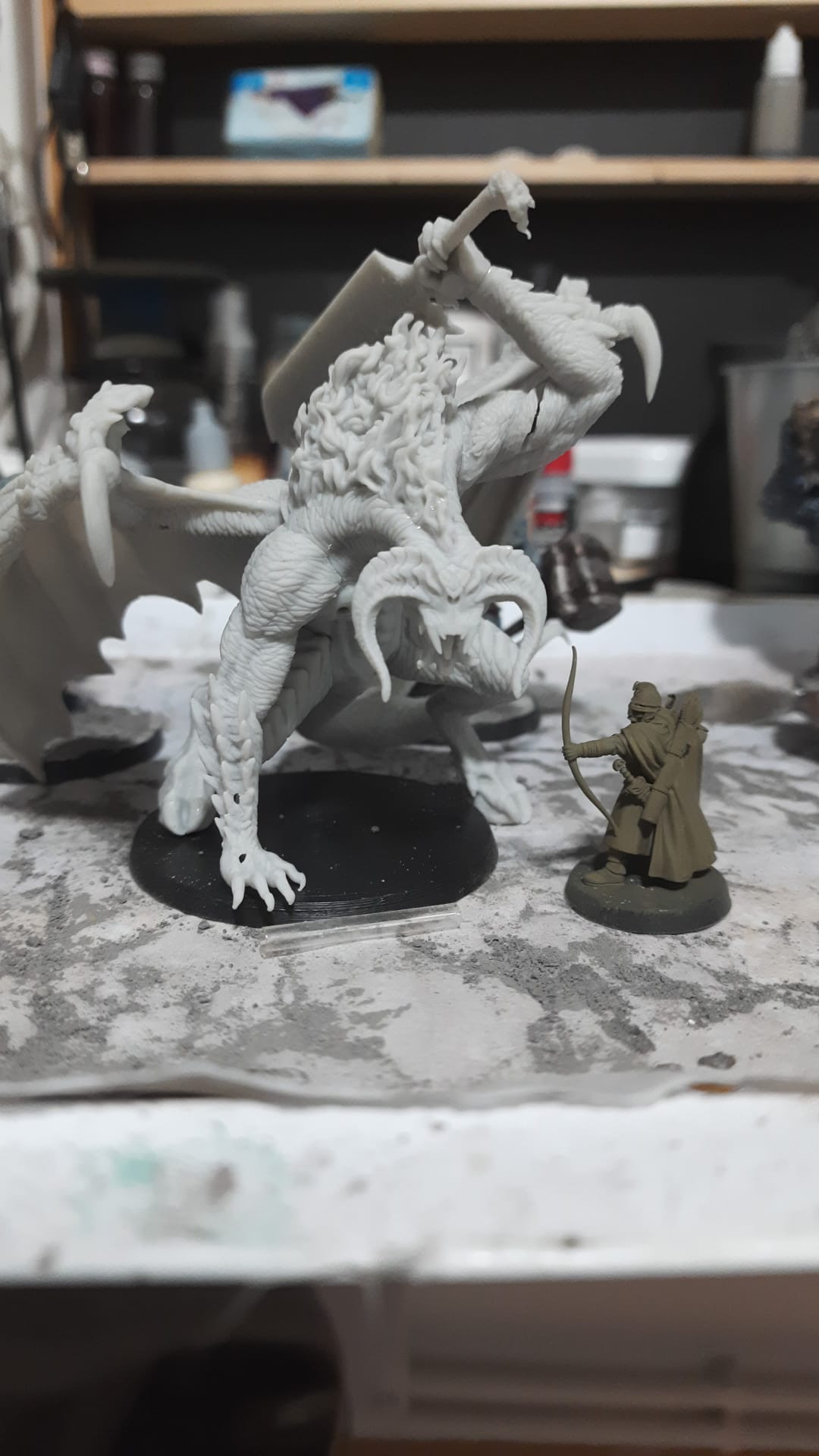 3D Printable Grey Demon by Evil Forge Studio