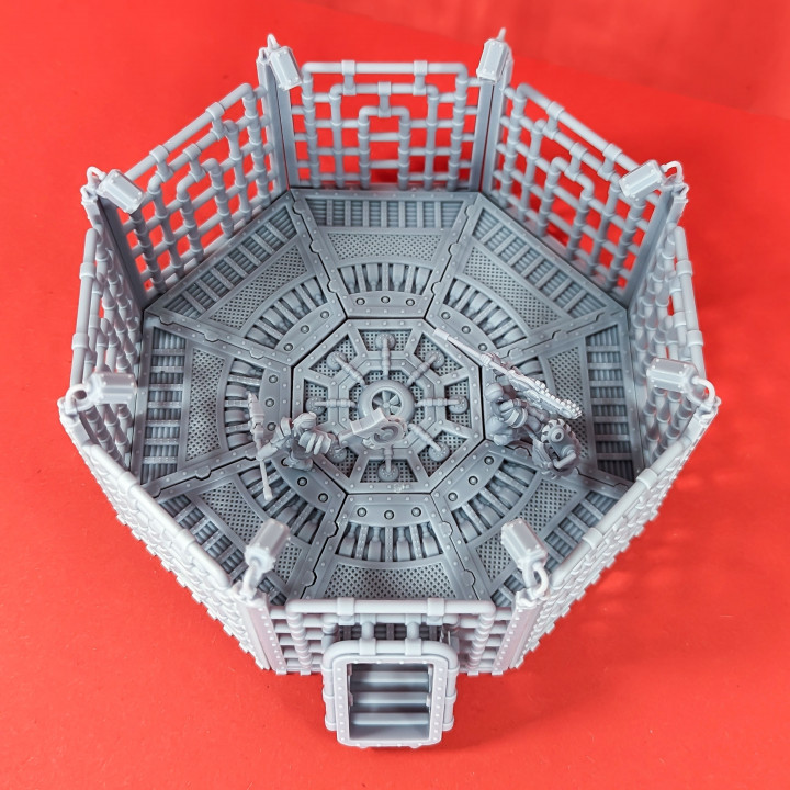 3D Printable Fighting Pit by Print Minis