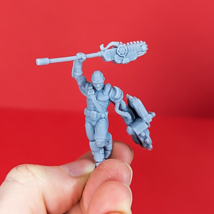 3d Printable Male Pit Fighter By Print Minis