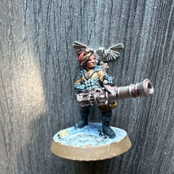 3D Print of Dwarf Engineer - Hadelin Steamforge - 28/32mm and 75mm by ...
