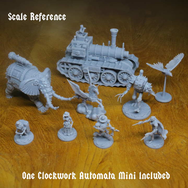 3D Printable Clockwork Automata Vol 2: Steam Powered Pegasus by Medusa ...