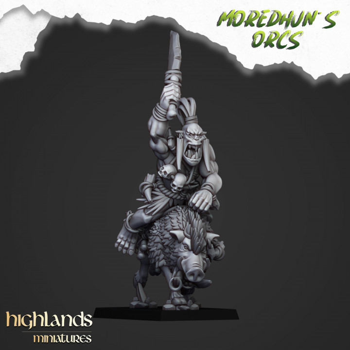 3D Printable Mounted Cave Orcs - Highlands Miniatures by Highlands ...