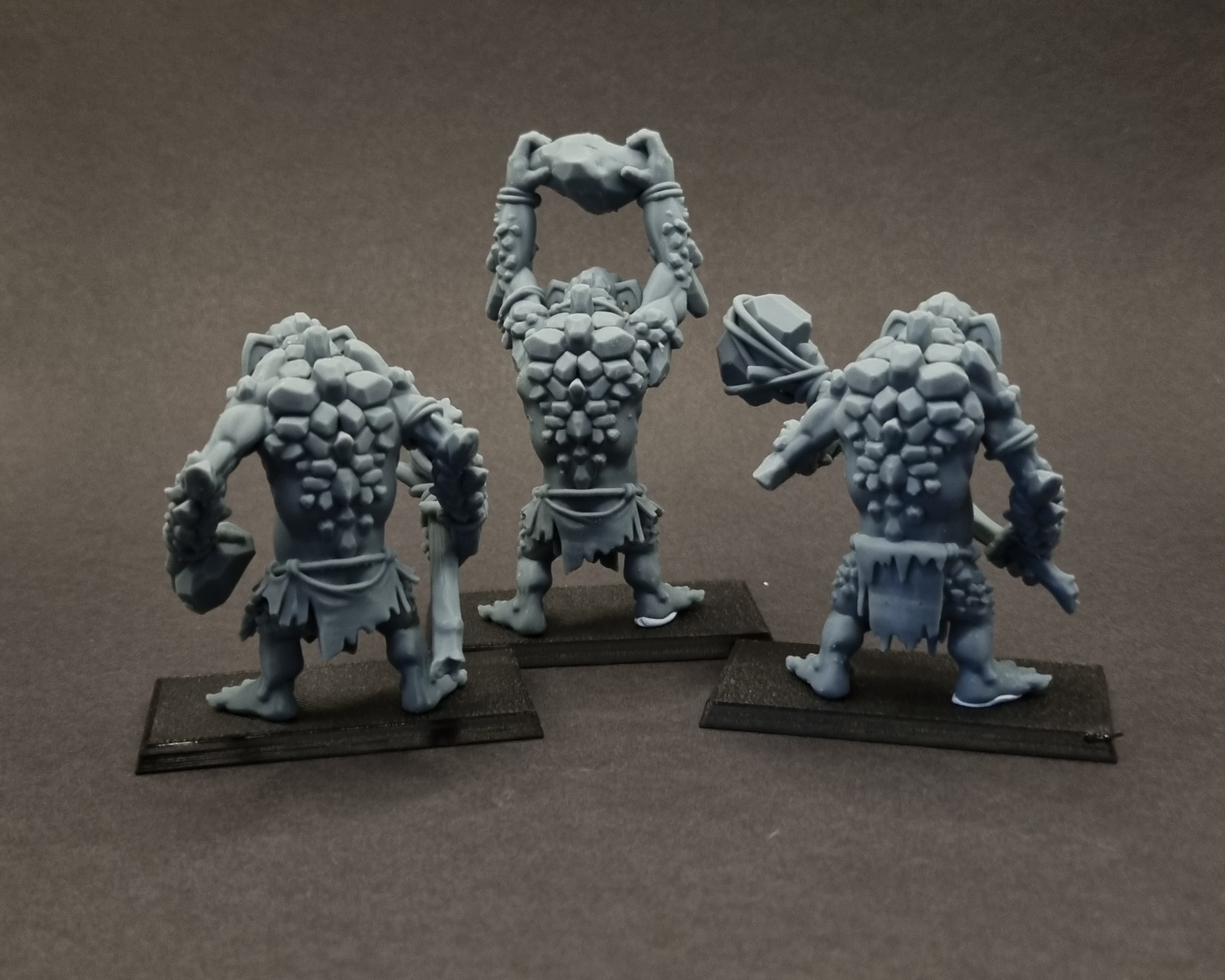 3D Printable Cave Trolls - Highlands Miniatures by Highlands Miniatures