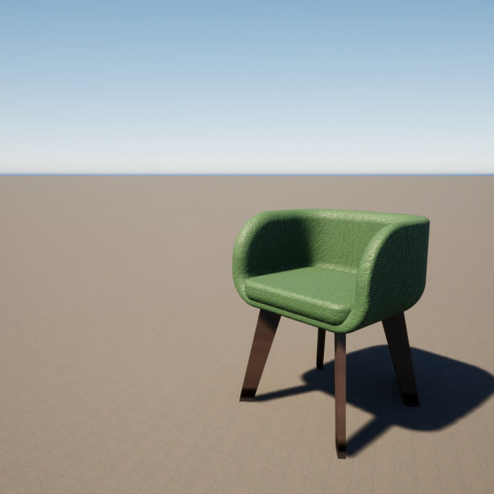 3D Printable Lounge Chair by Nana File3D