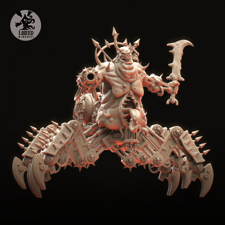 3D Printable Bubonic Annihilator Walker by Tainted Windmill