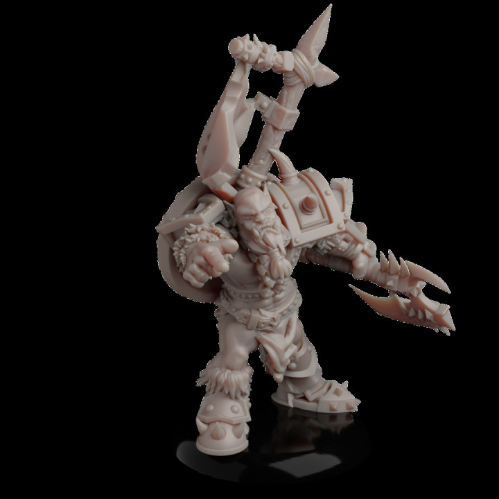 3D Printable Orc Grunts | Orcish Hordes by RavenCrowe Minis