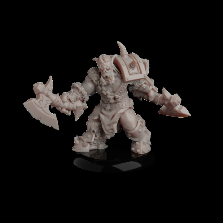 3D Printable Orc Grunts | Orcish Hordes by RavenCrowe Minis