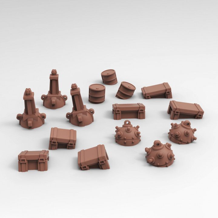 3D Printable Scum City - Part 2 by Tesseract Tomb