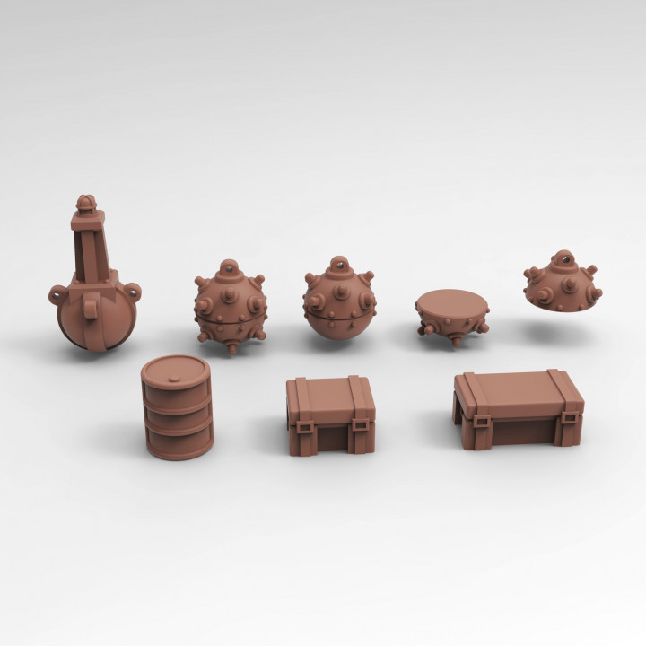 3D Printable Scum City - Part 2 by Tesseract Tomb