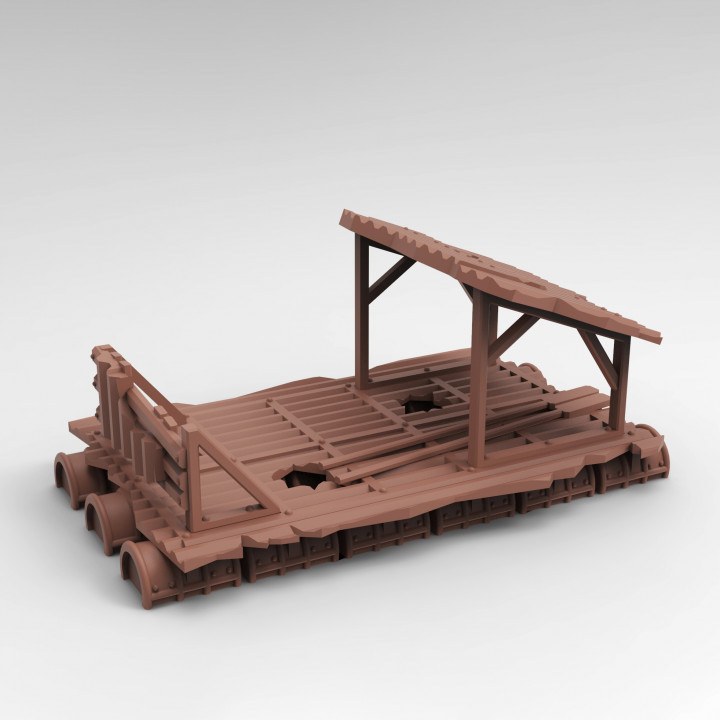 3D Printable Scum City - Part 2 by Tesseract Tomb