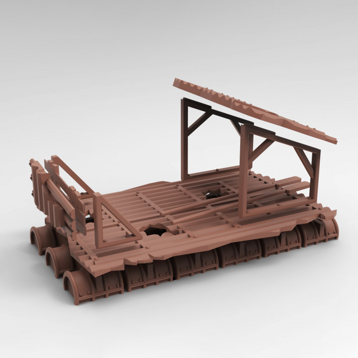 3D Printable Scum City - Part 2 by Tesseract Tomb