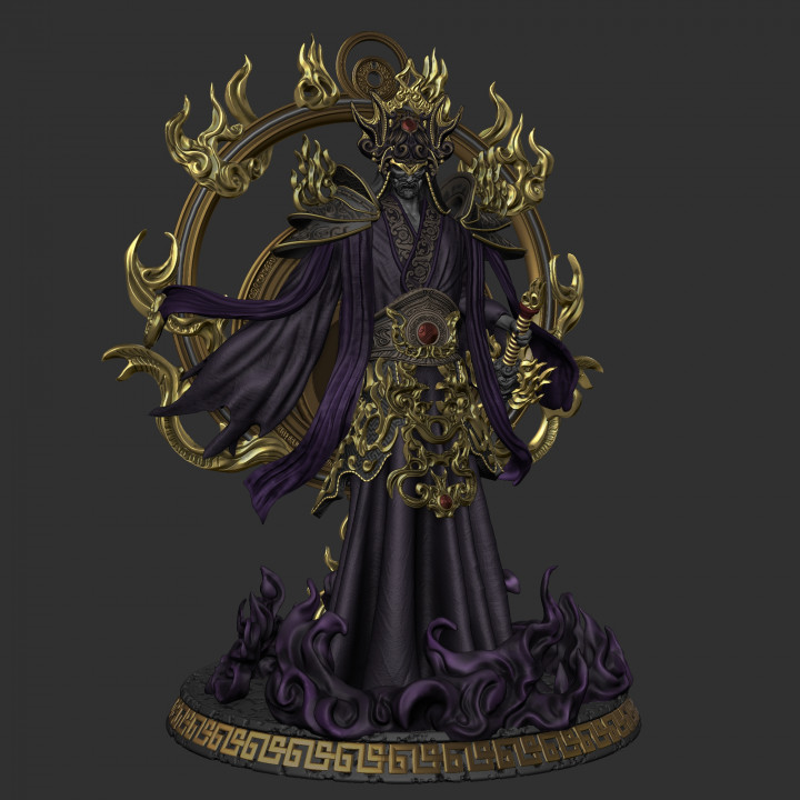 3D Printable The Shadow King by Mojibake Collectibles